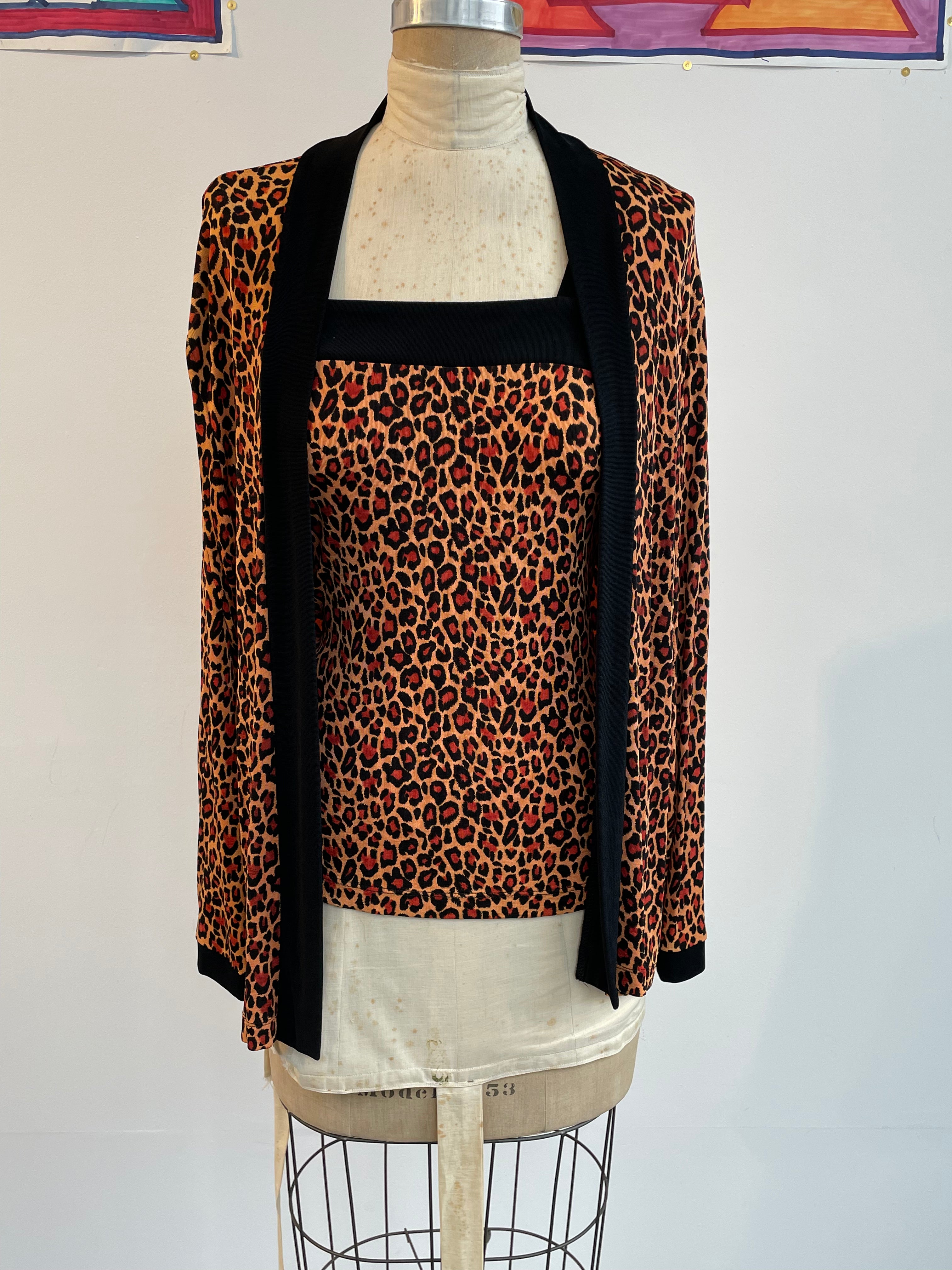 90s Leopard Lounge Set – Everythings Fine Vintage